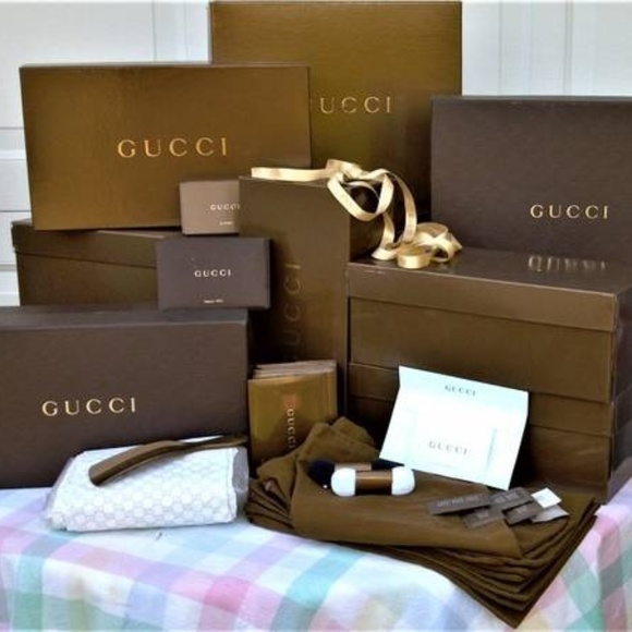 Gucci | Other | Authentic Gucci Shoe Boxes | Poshmark